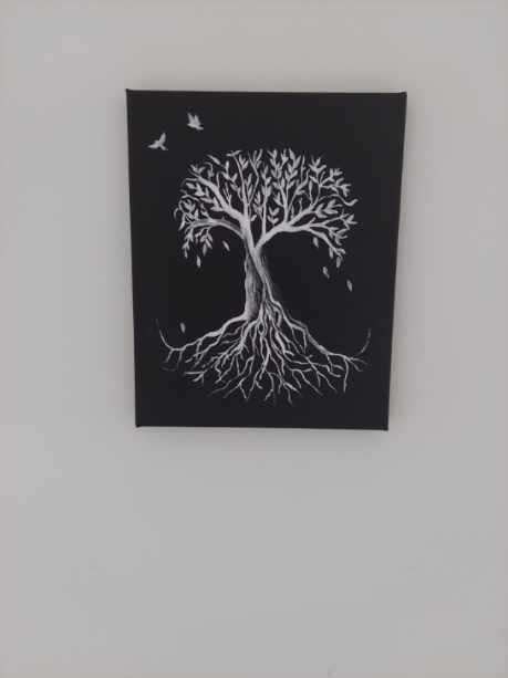Hand Painted Tree of Life Canvas - Etsy