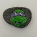 Hand Painted Teenage Mutant Ninja Turtles Rocks. Comes With All 4. - Etsy