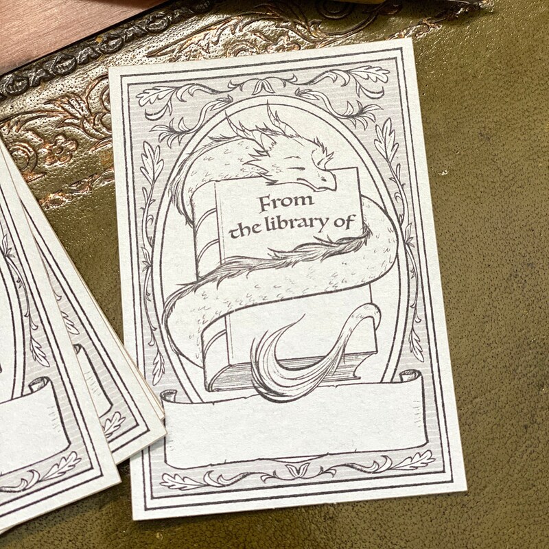 Bookplate - Etsy