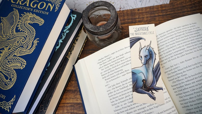 Saphira Bookmark - Etsy