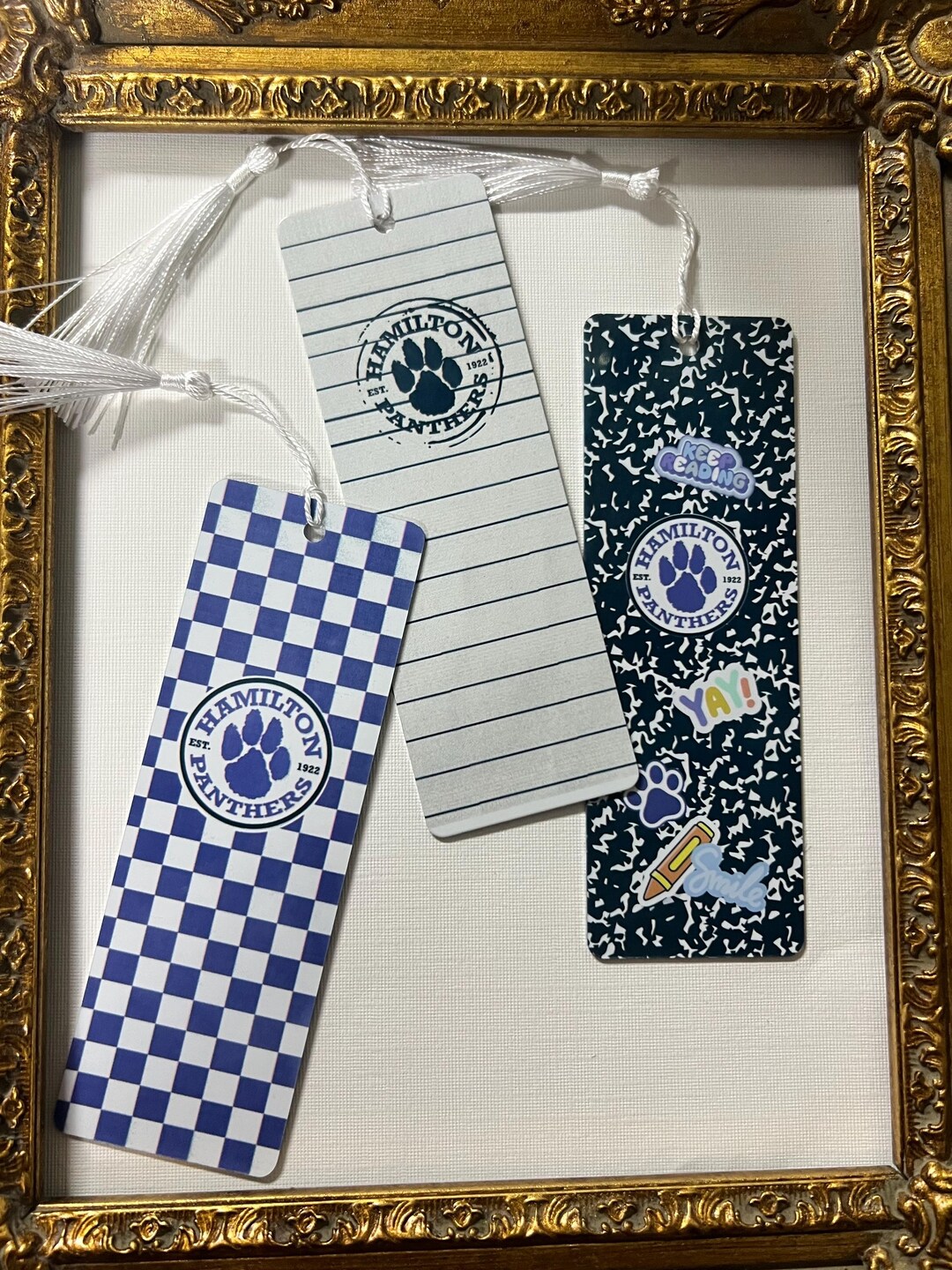 School Logo Bookmark | Custom Bookmark | Metal Bookmark | University ...