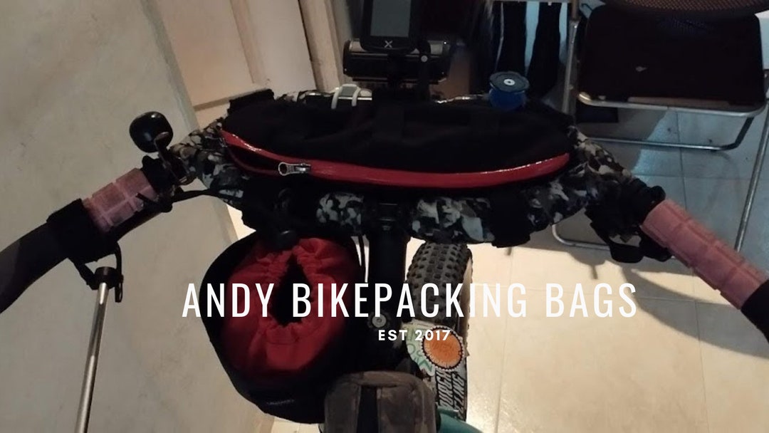 Handlebar/stem Bag – Stim Feedbag (andy Bikepacking Bags) - Etsy