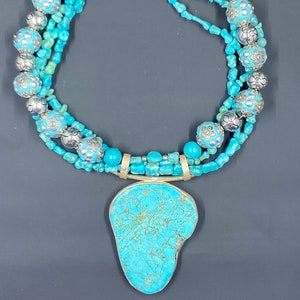 Turquoise Pendant - Etsy