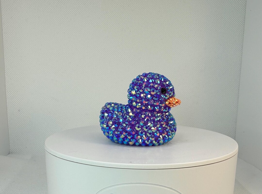 Small Bedazzled Red Rubber Duck - Etsy