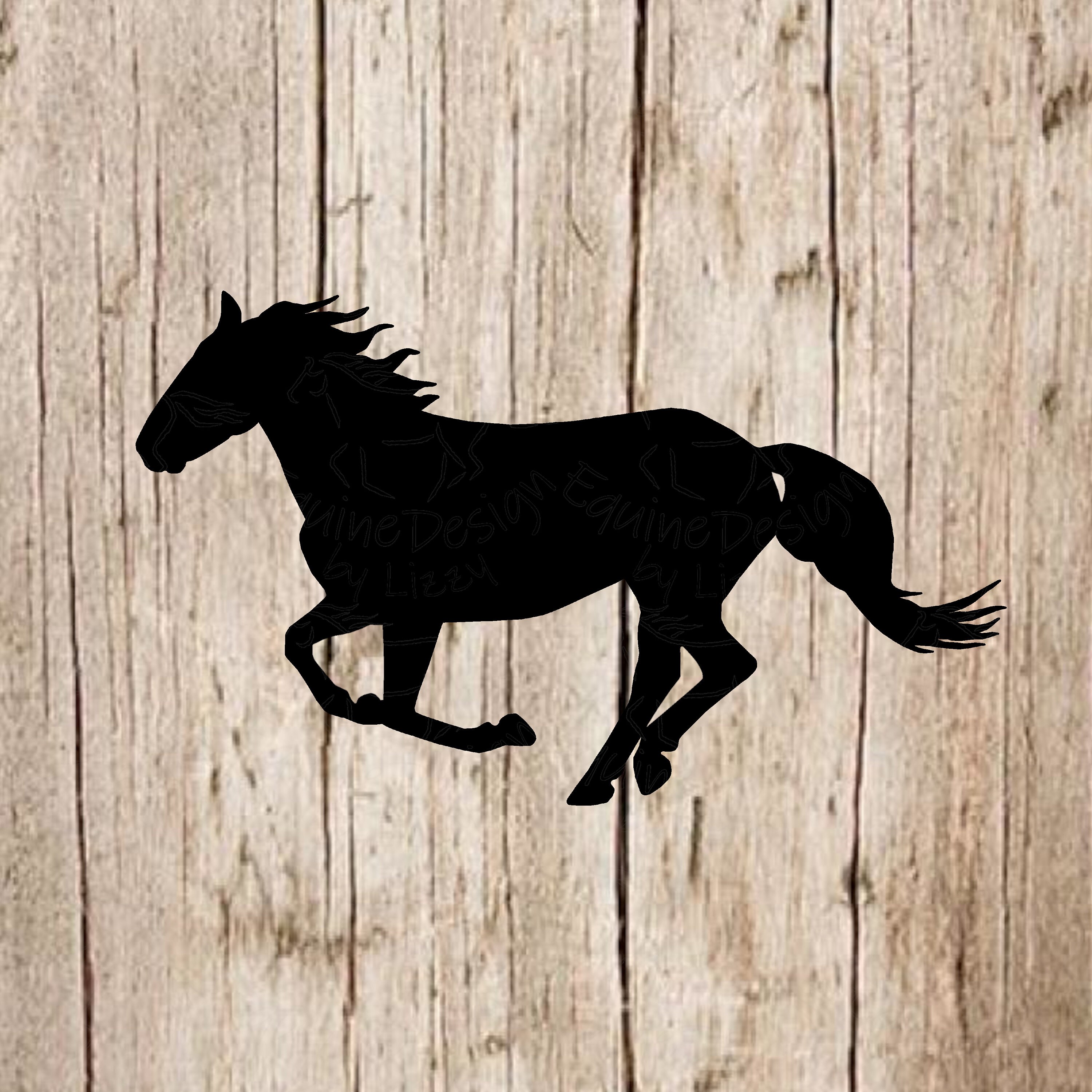 horse cuttable cricut digital t shirt and mug art design Running horse ...