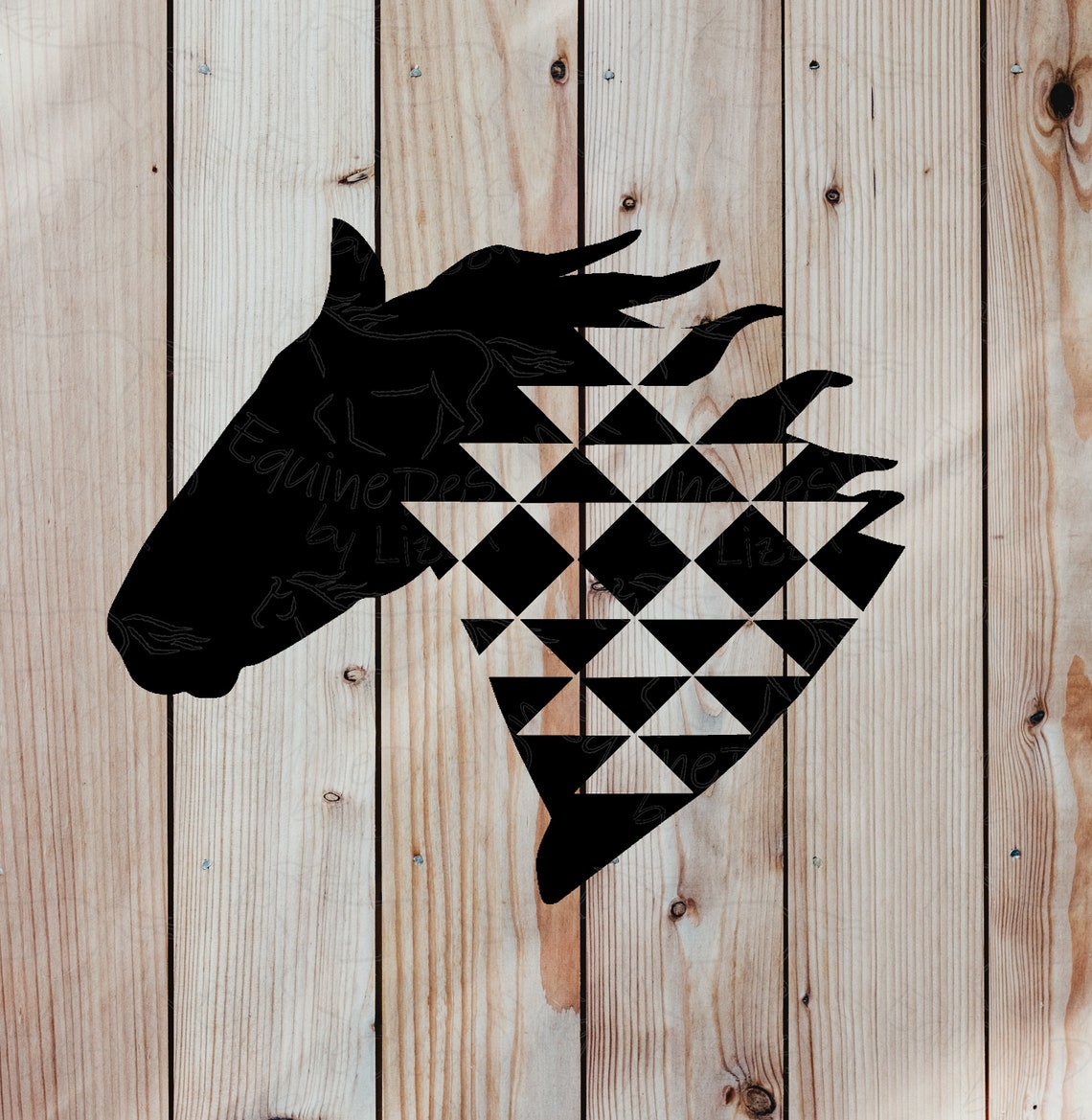Aztec Horse Head SVG, Southwestern Clipart, Horse PNG, Western Image ...
