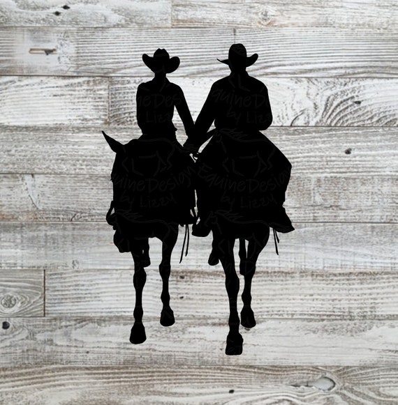 Western Cowboy Silhouette