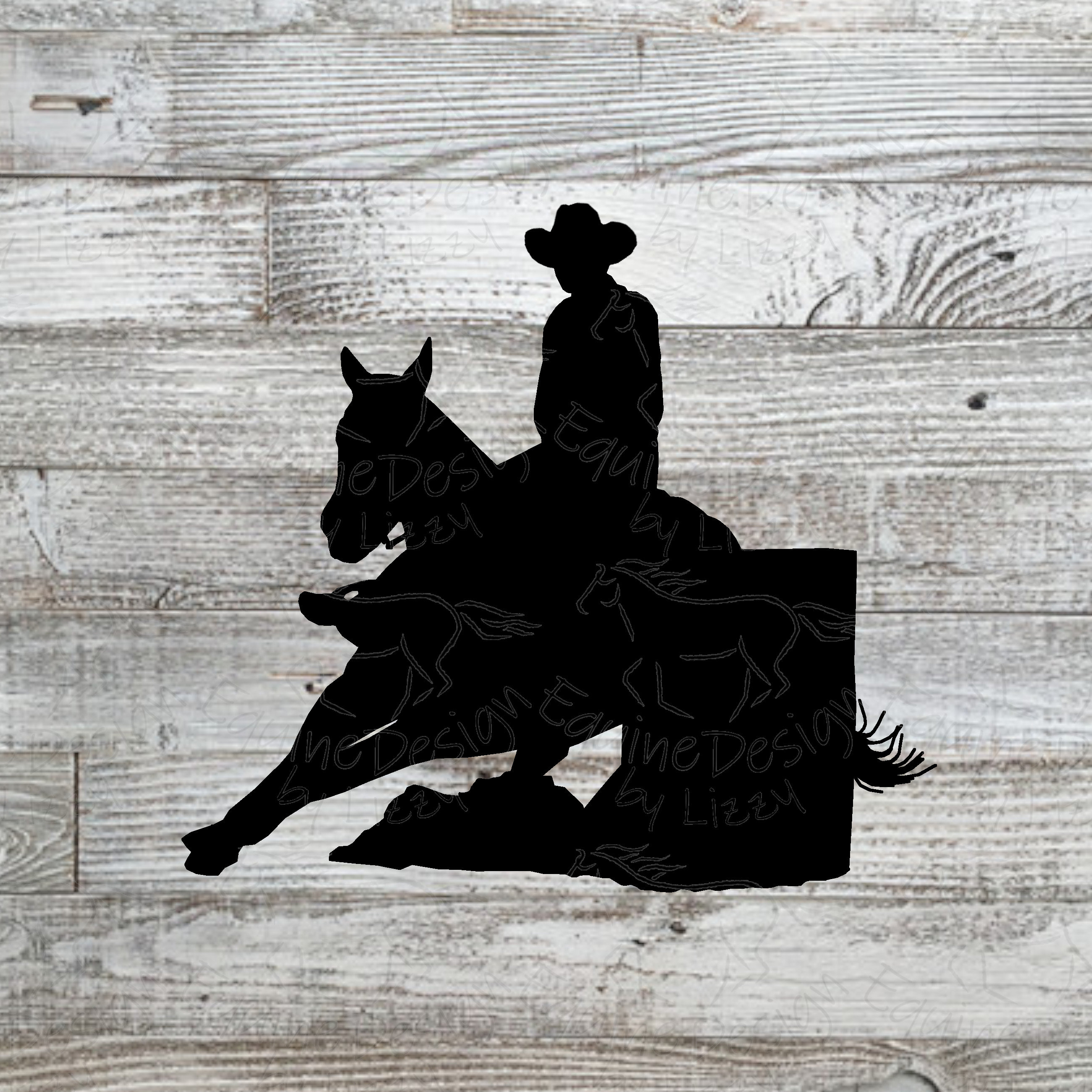 Rodeo Horse Silhouette