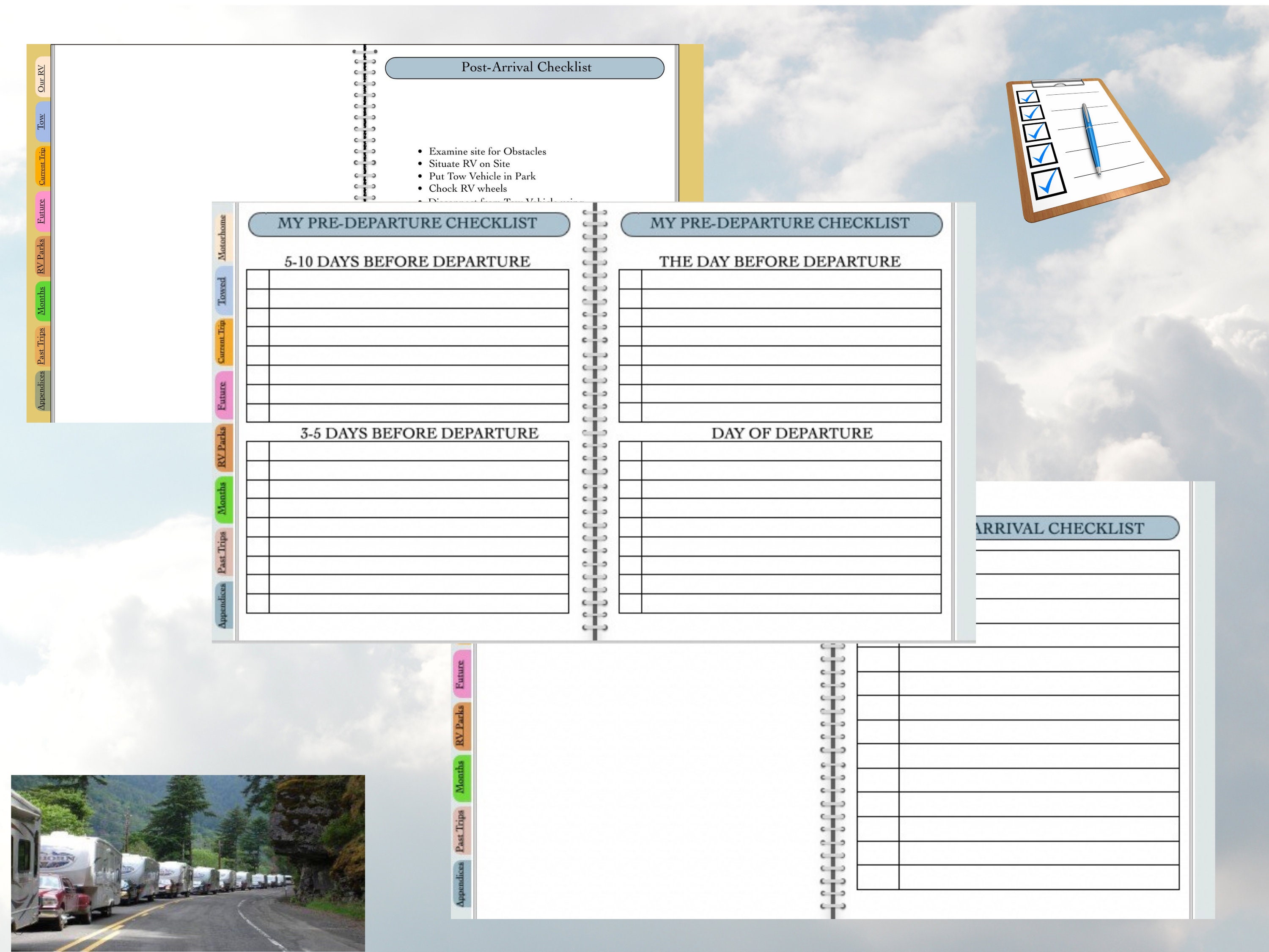Rv travel journal printable template - patientsaad