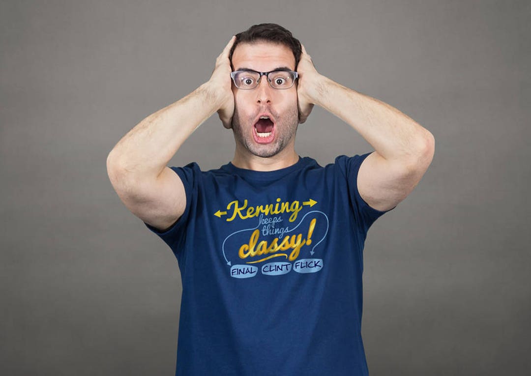 Tshirt Laundry Clothing Line * Kerning Keeps Things Classy * Kerning T ...