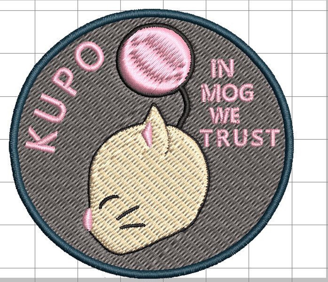 Mog-tastic Moogle Iron-on Patch - Etsy