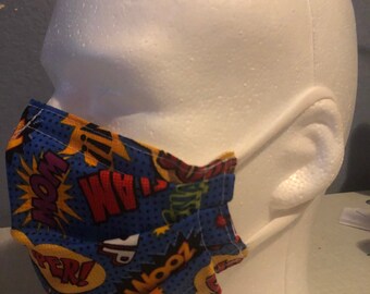 Comic Mask | Etsy