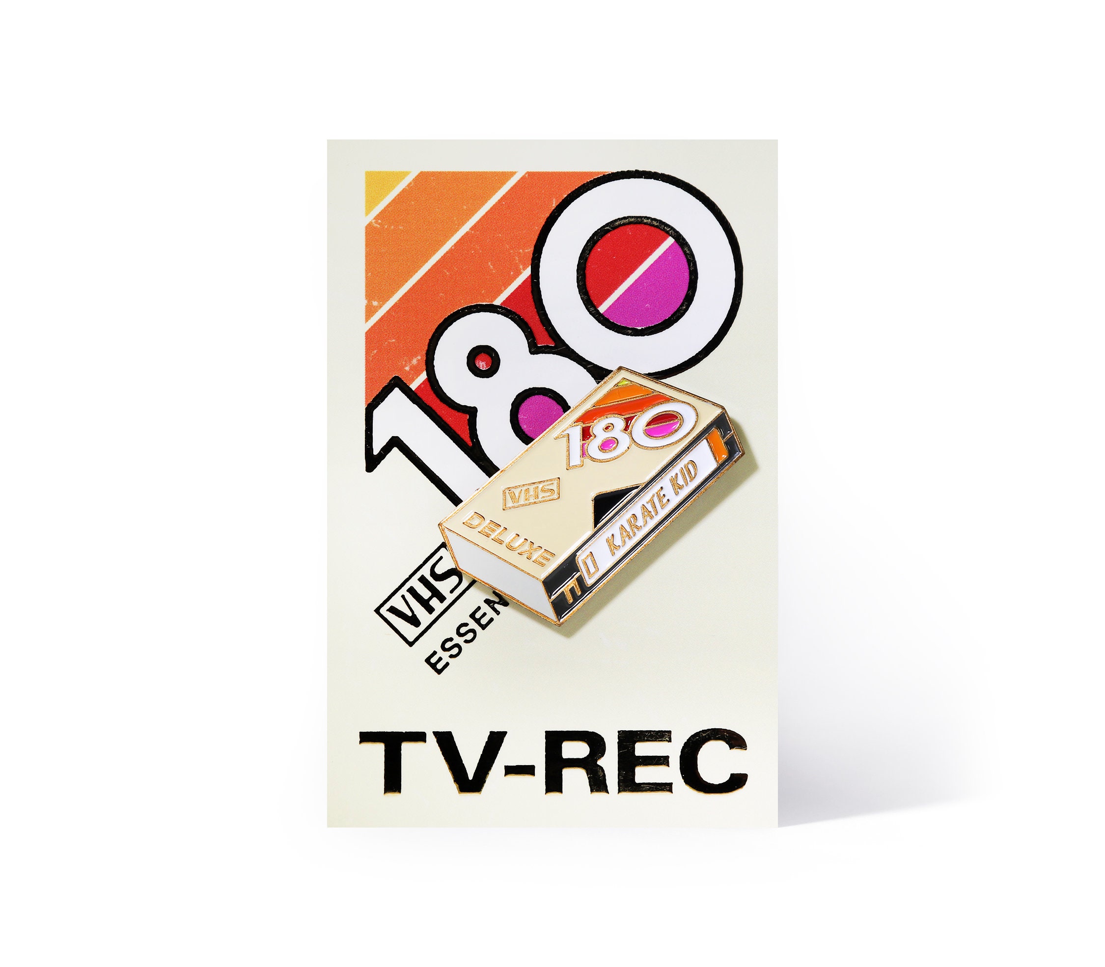 Enamel Pin TV-REC VHS Karate Kid | Etsy
