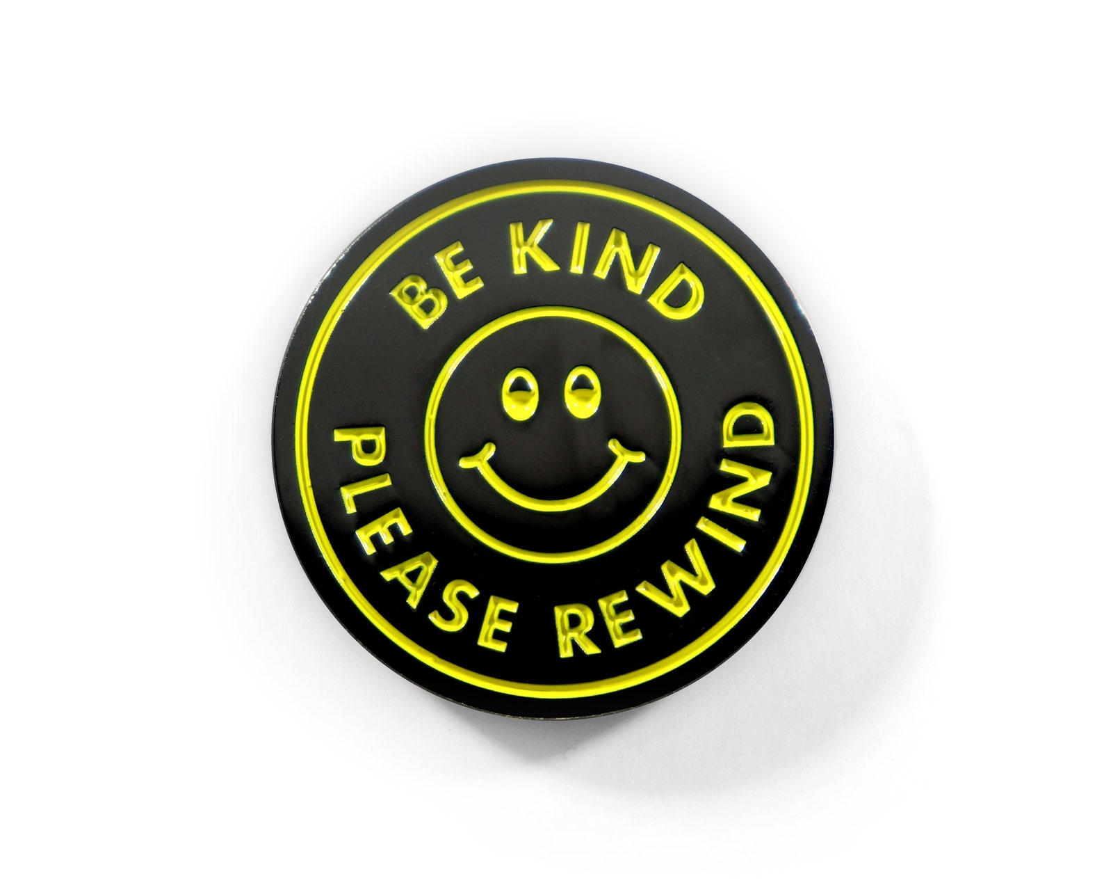 Be Kind Rewind VHS Pin Black - Etsy