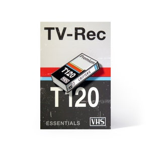 Enamel Pin TV-REC VHS Critters - Etsy