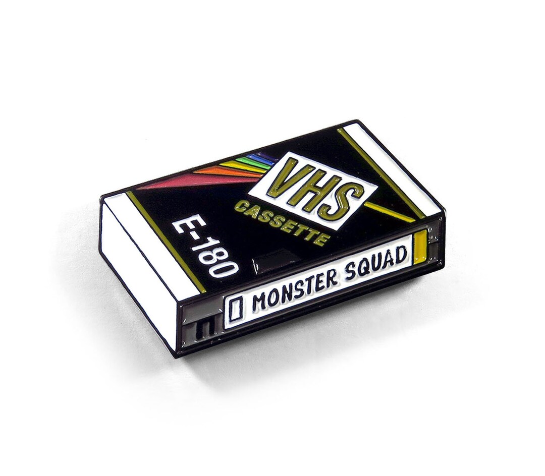Enamel Pin - TV-REC VHS Monster Squad - Etsy