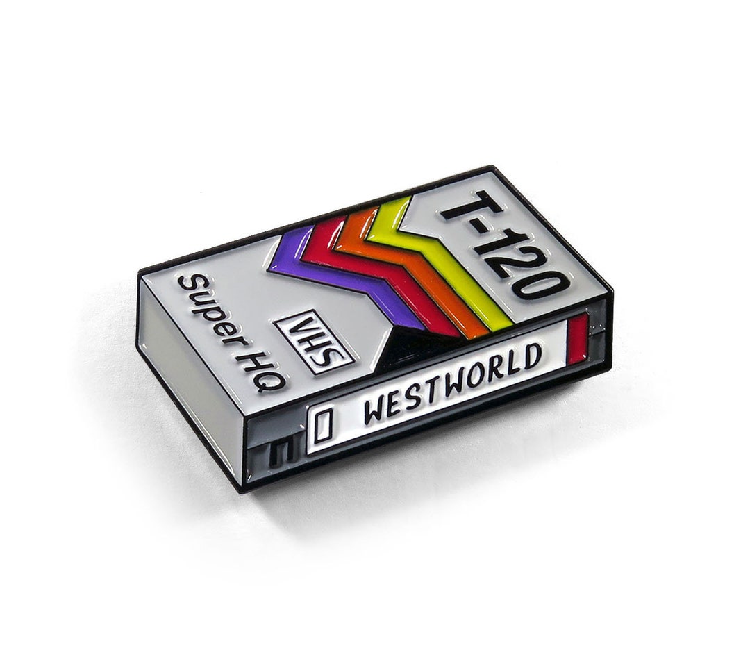 Enamel Pin - TV-REC VHS Westworld - Etsy