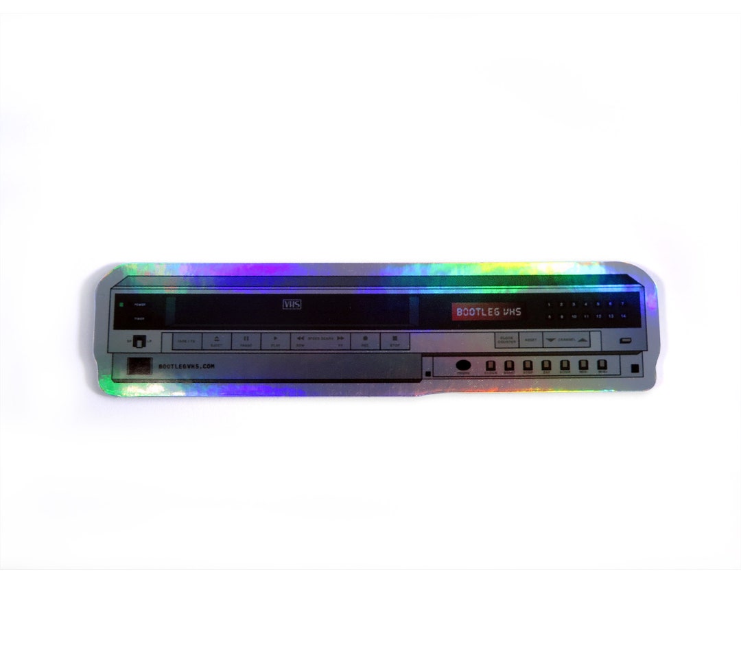 Sticker - 80's VCR Model 1 - Etsy
