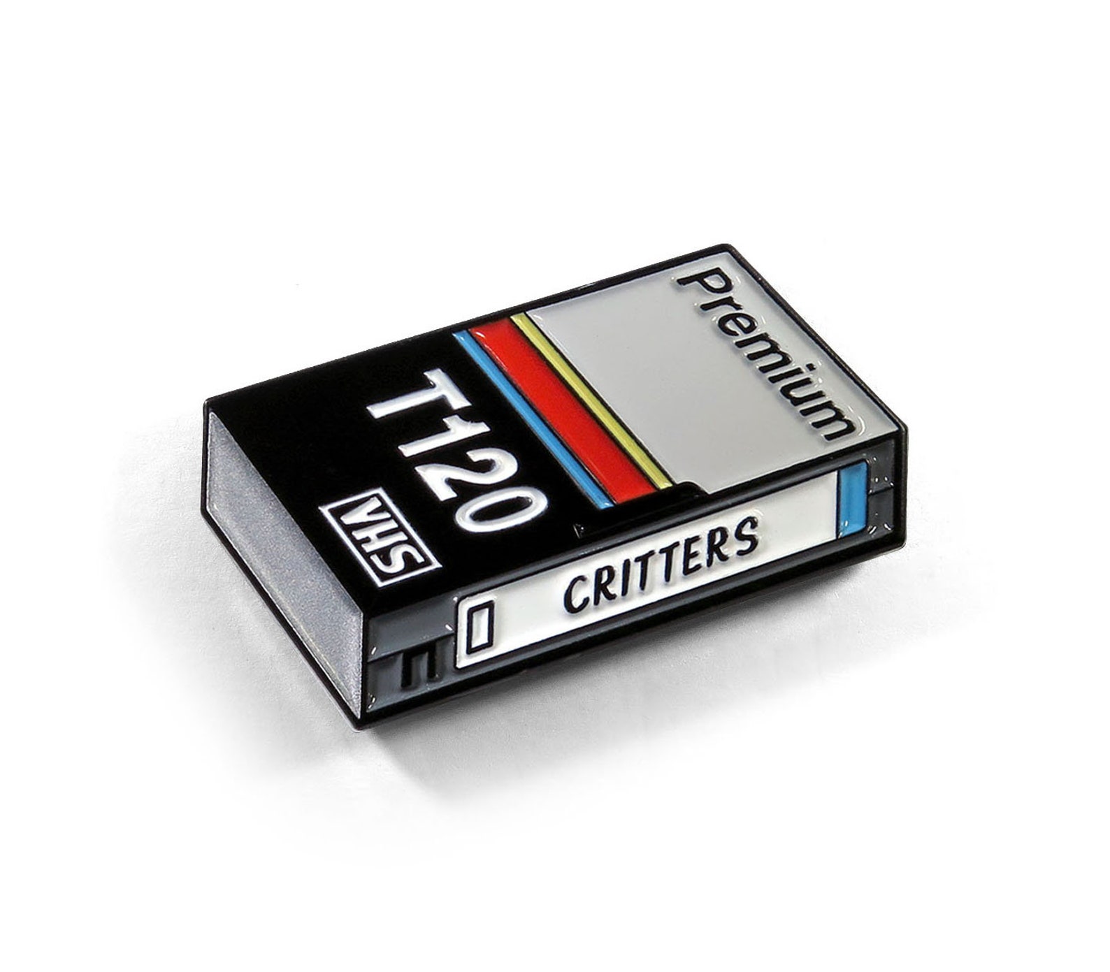 Enamel Pin - TV-REC VHS Critters - Etsy