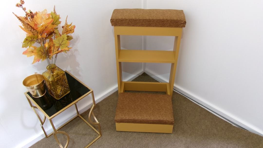 Padded Prayer Altar; Prayer Bench or Prayer Kneeler for Home or Office ...