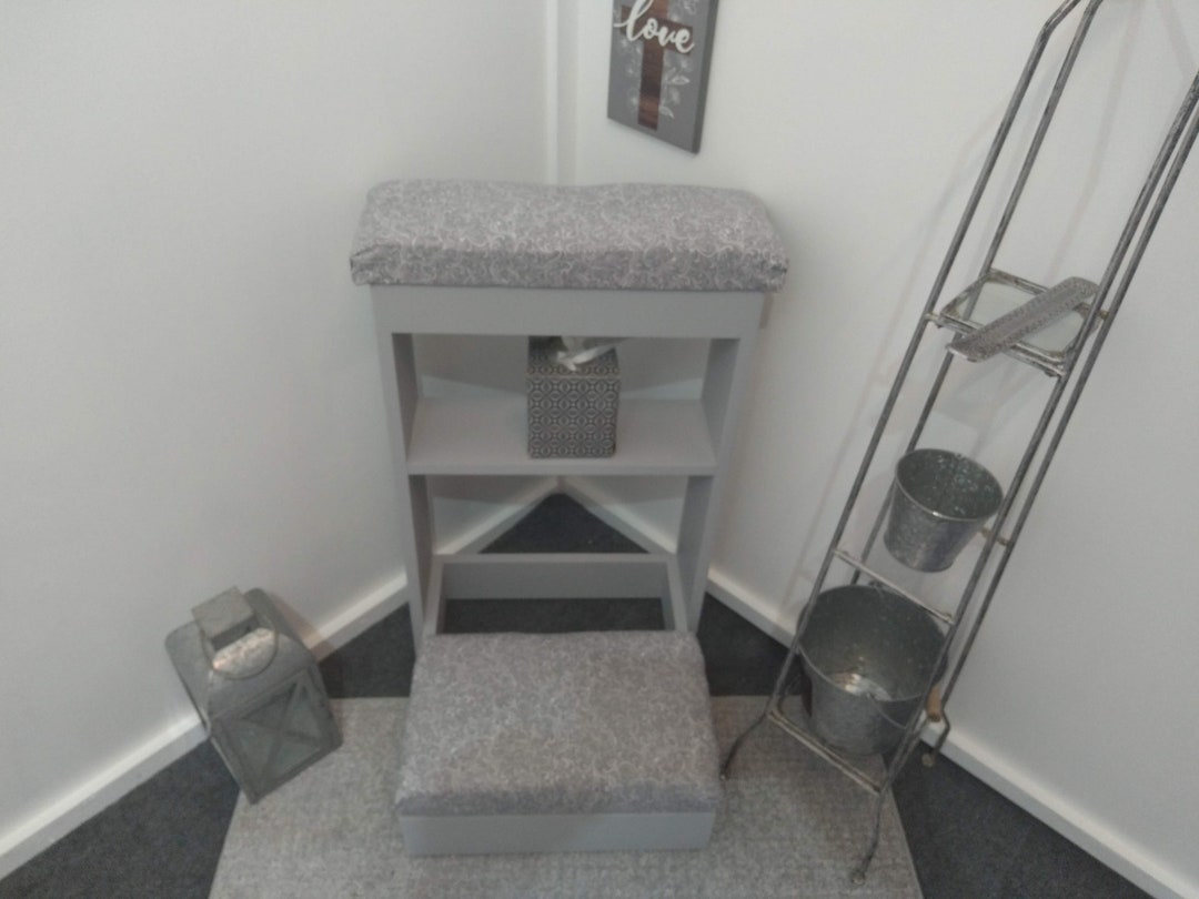 Padded Prayer Altar; Prayer Bench or Prayer Kneeler; Handmade for You a ...