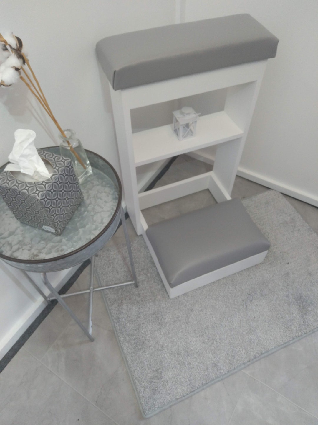 Padded Prayer Altar Prayer Bench or Prayer Kneeler Handmade for You a ...