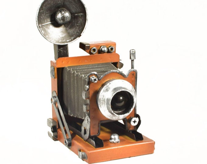 ANTIQUE FLASHING CAMERA / Vintage Metal Camera Design / Decorative ...