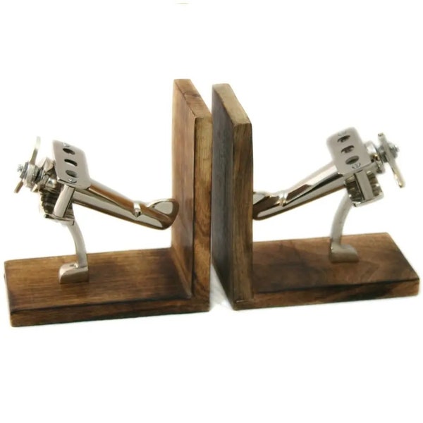 Airplane Bookends - Etsy