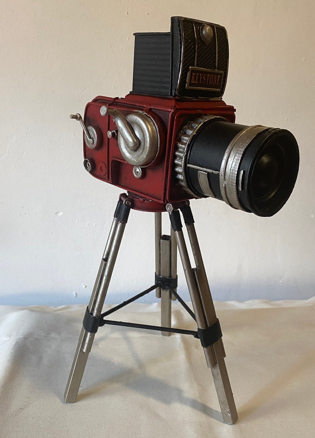 TRIPOD KEYSTONE CAMERA / Vintage Metal Camera Design / Decorative ...