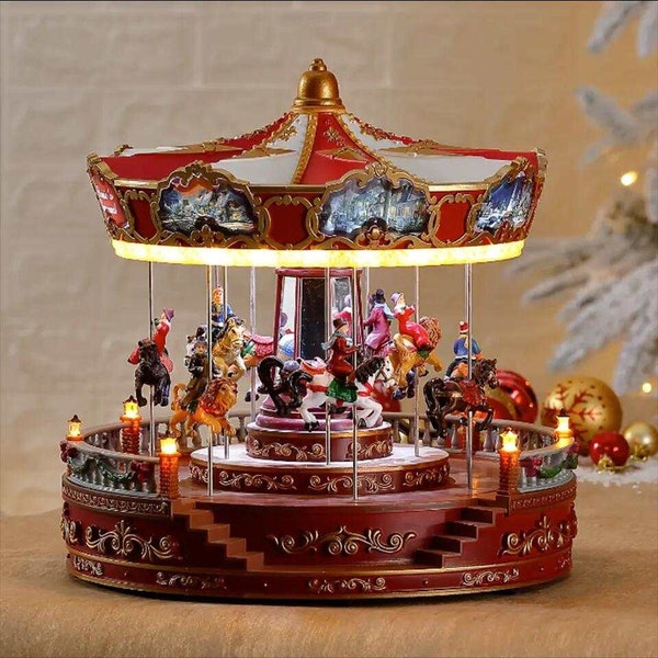 Christmas Carousel - Etsy