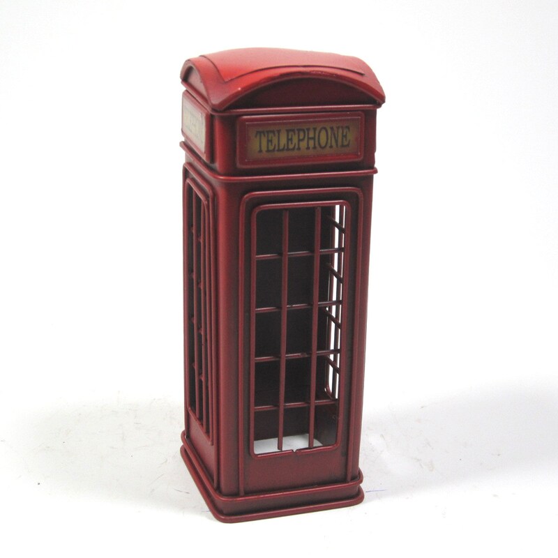 Red Telephone Box - Etsy