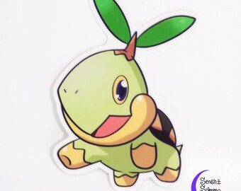 Turtwig Sticker | Etsy