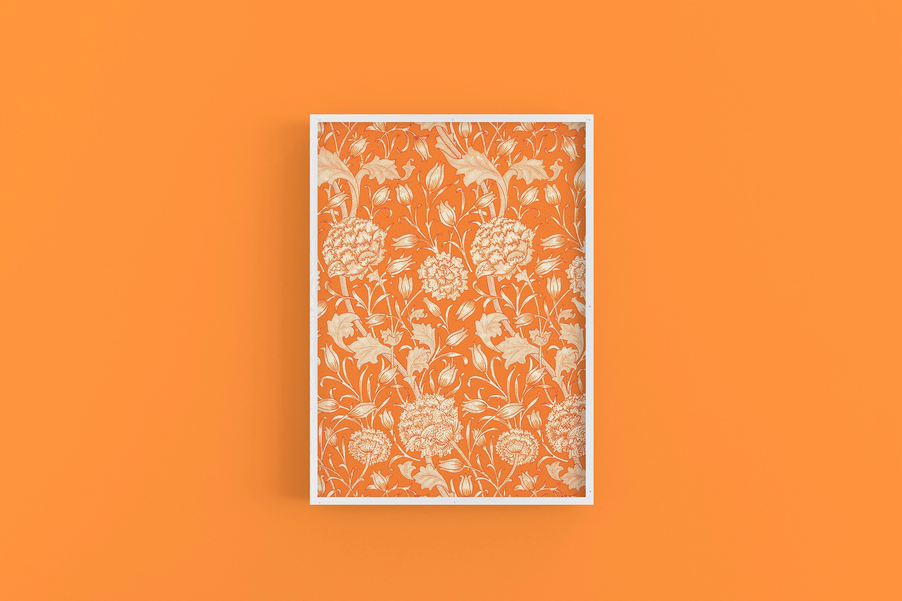 William Morris Wild Tulip Turmeric Fine Art Print Pantone - Etsy