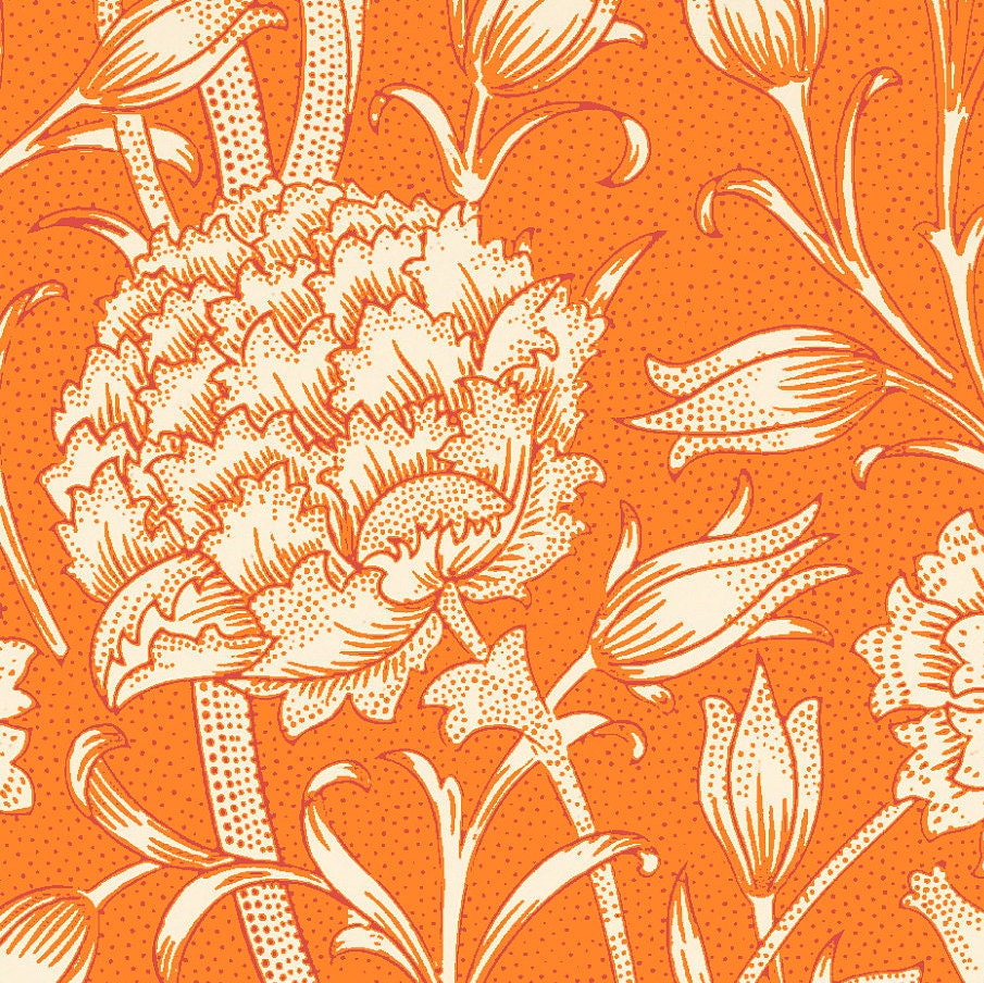 William Morris Wild Tulip Turmeric Fine Art Print Pantone - Etsy