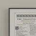 Hamlet First Folio Book Page Print, William Shakespeare Fine Art Print ...