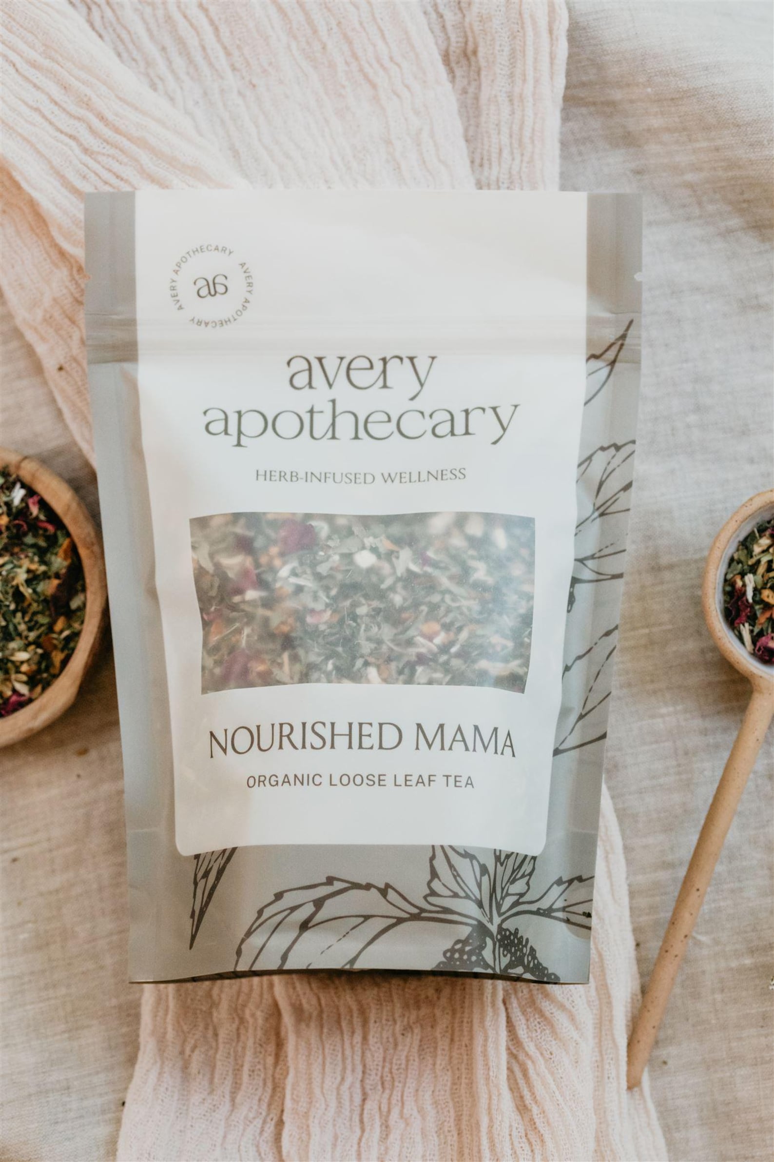 Nourished Mama Tea Blend | Organic Herbal Tea for New Moms - Etsy