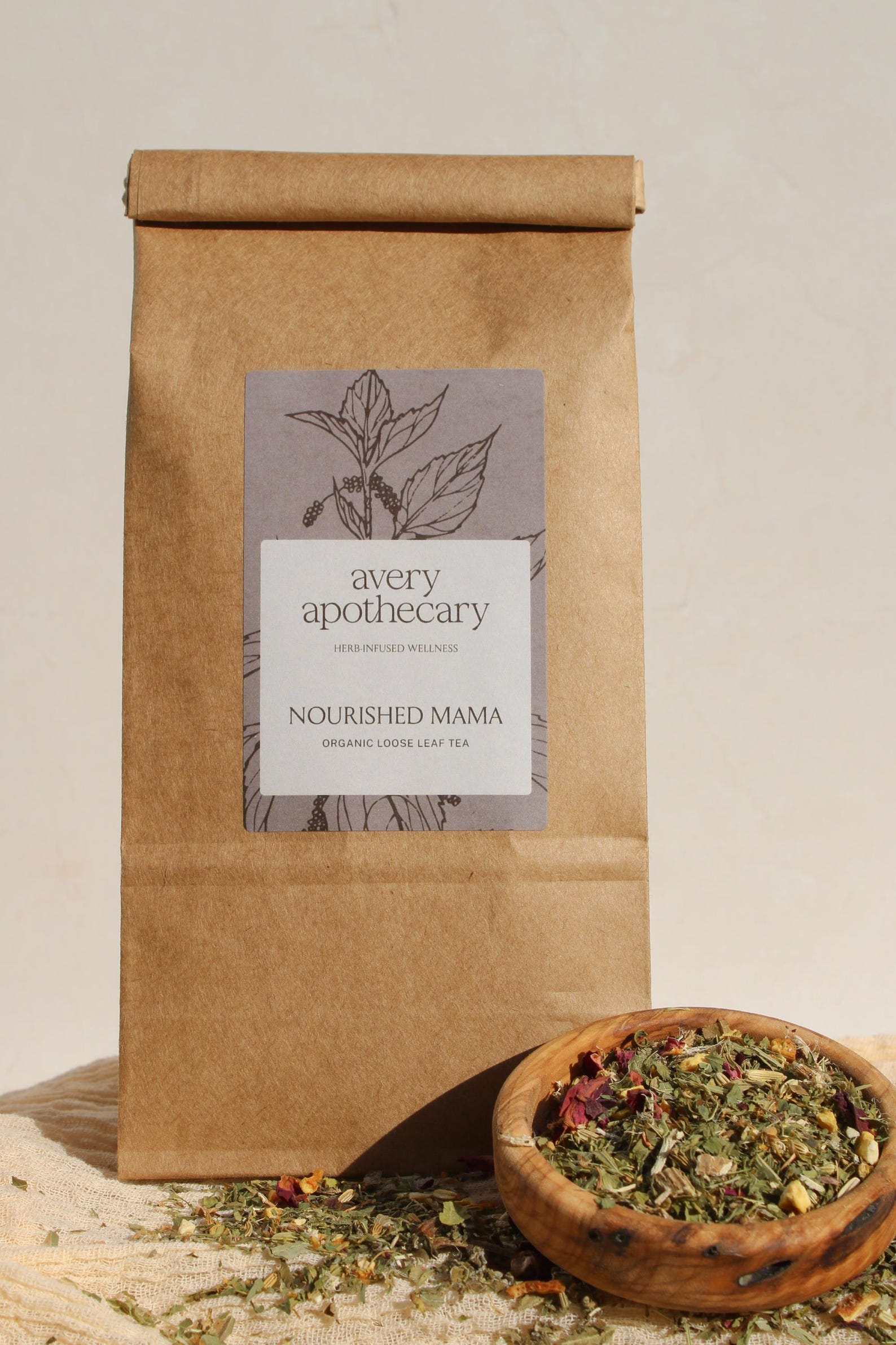 Nourished Mama Tea Blend | Organic Herbal Tea for New Moms - Etsy