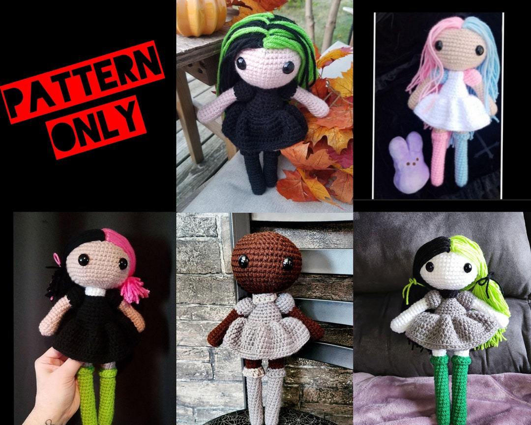 PATTERN Amigurumi Crochet Mini Me Doll - Etsy