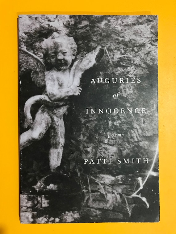 Auguries of Innocence: Poems by Patti Smith Signed to Sharon | Etsy