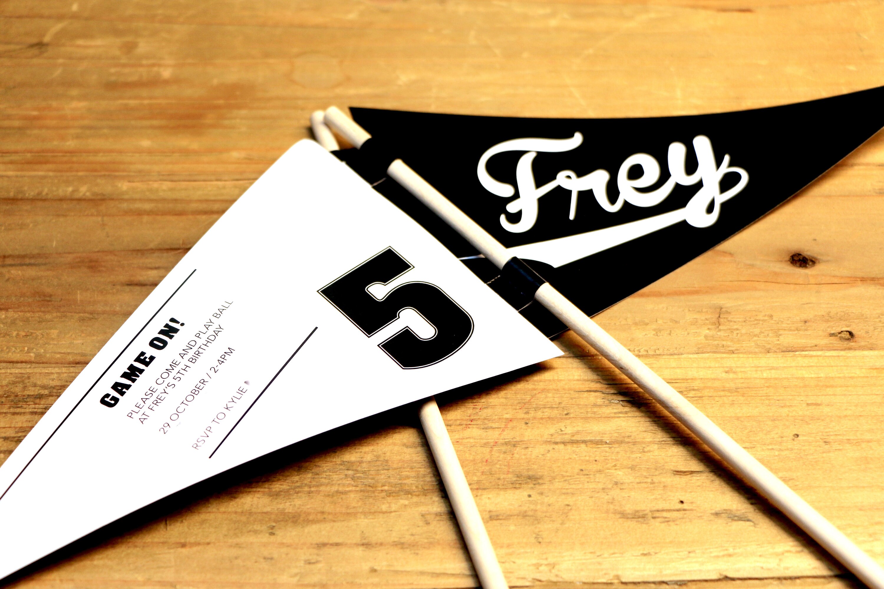 Sports Party Flag Invitation Printable - Etsy