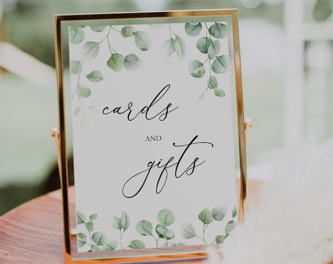 Wedding Sign Red Floral Wedding Post Box Sign Personalised & Printed A5 ...