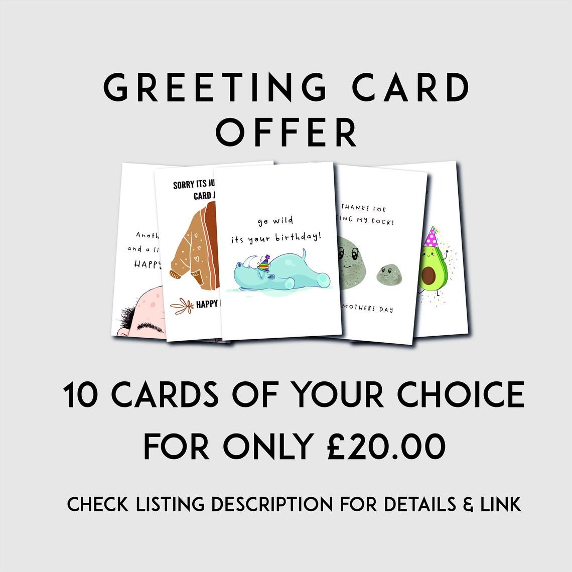 JE104 I Love You This Much - Card - Etsy UK