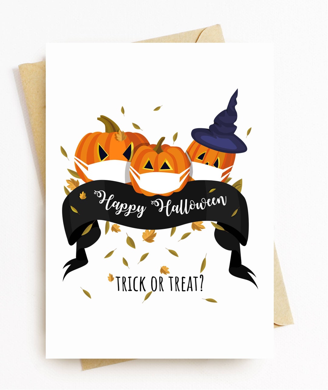 JE169 Happy Halloween Card - Etsy