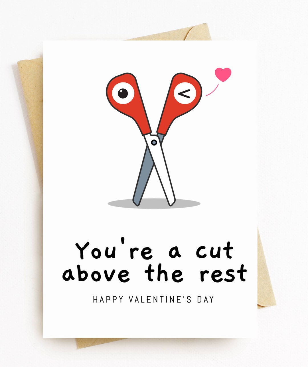 JE200 You're a Cut Above the Rest Valentines Card - Etsy