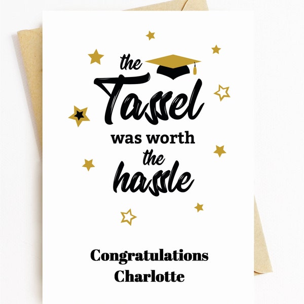 Tassel Worth Hassle - Etsy UK