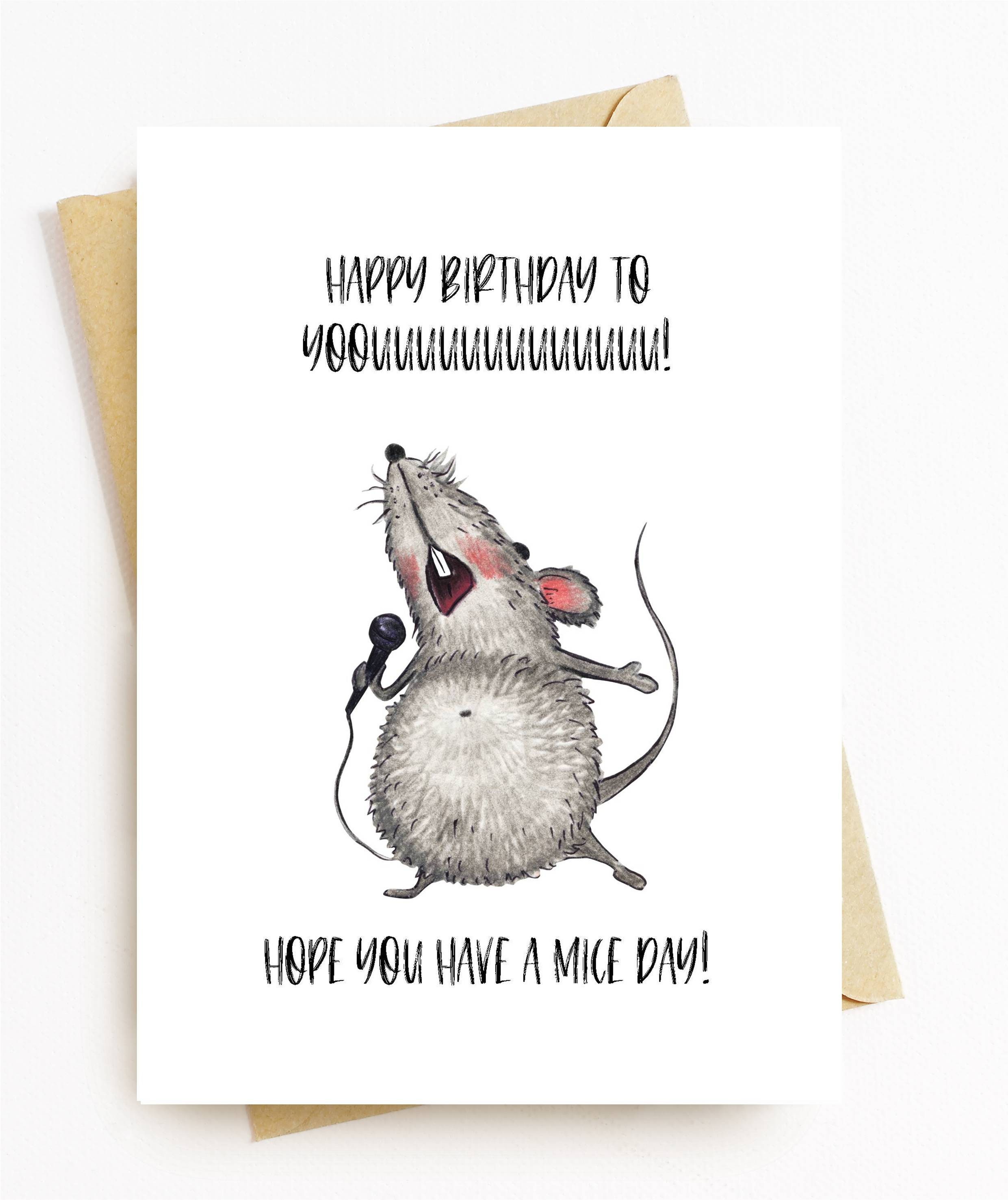 Rodent Funny Birthday
