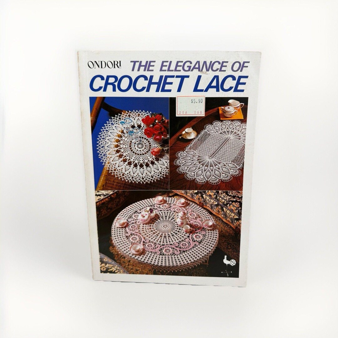 The Elegance of Crochet Lace Kimi Honda Ondori English 1985 Pattern ...