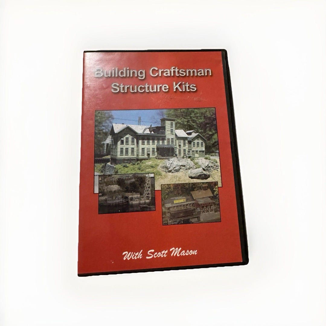 Building Craftsman Structure Kits DVD Scott Mason Model Railroad 78 Min ...
