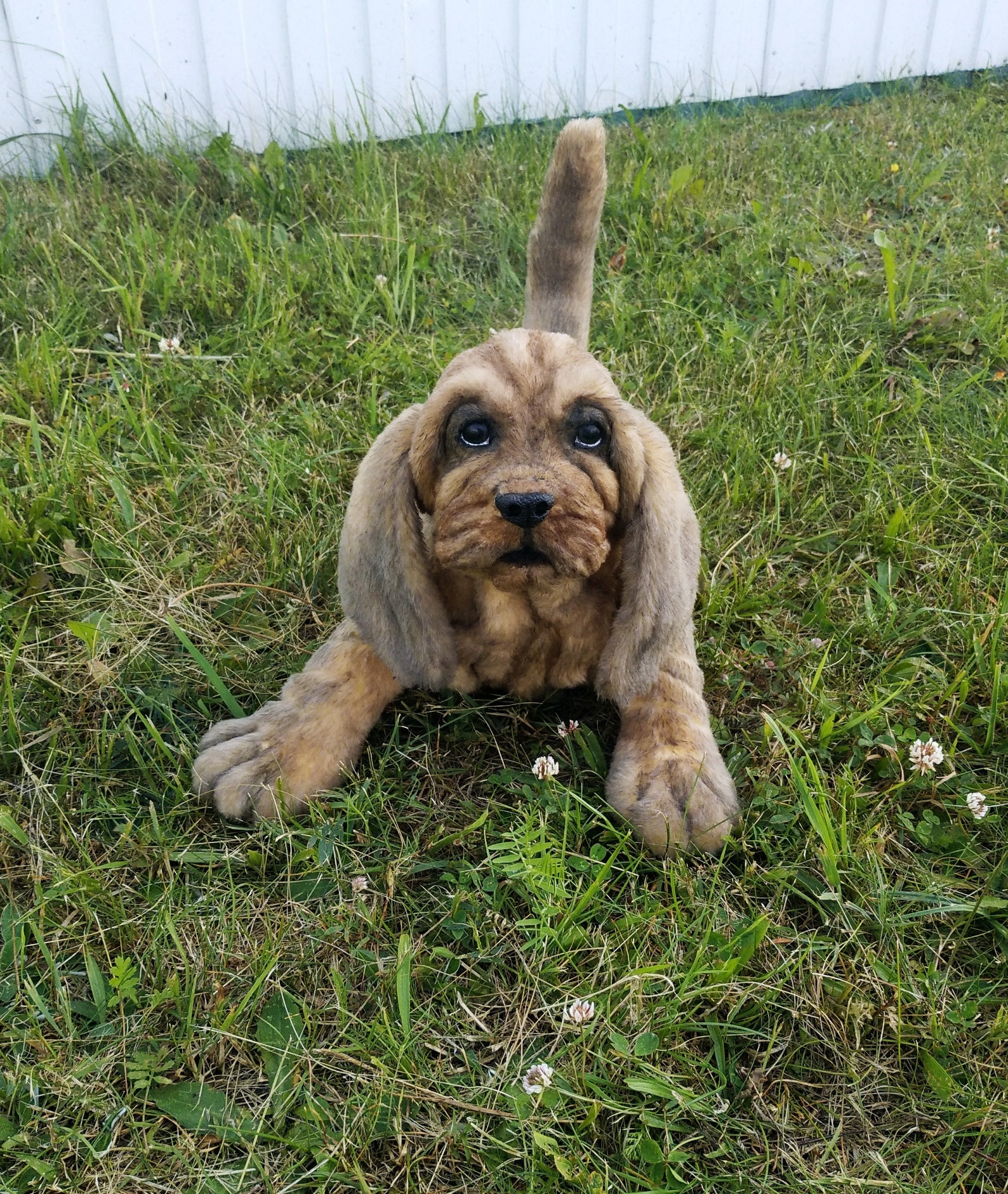 Bloodhound. Toys Handmade. Realistic Stuffed Dog OOAK Kawaii - Etsy