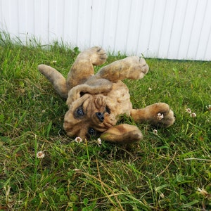 Bloodhound. Toys Handmade. Realistic Stuffed Dog OOAK Kawaii - Etsy